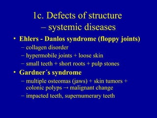 developmental-disorders in children’s teeth | PPT