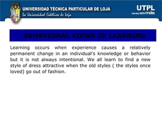 Development Psychology and Learning (II Bimestre) | PPT