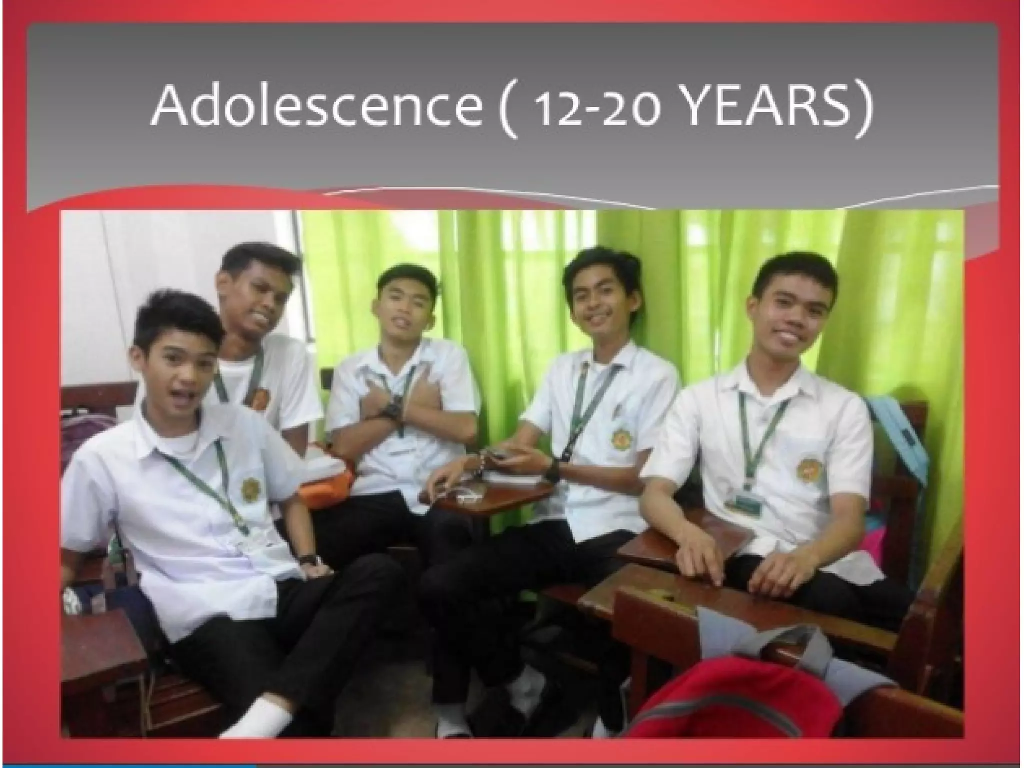 Developmental stages during late and late adolescence | PPT