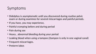 Developmental abnormalities of structures of female reproductive system ...