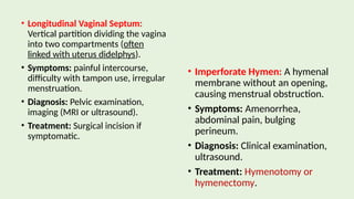 Developmental abnormalities of structures of female reproductive system ...