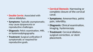 Developmental abnormalities of structures of female reproductive system ...