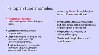 Developmental abnormalities of structures of female reproductive system ...