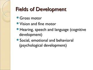 Developmental and behavioral pediatrics | PPT