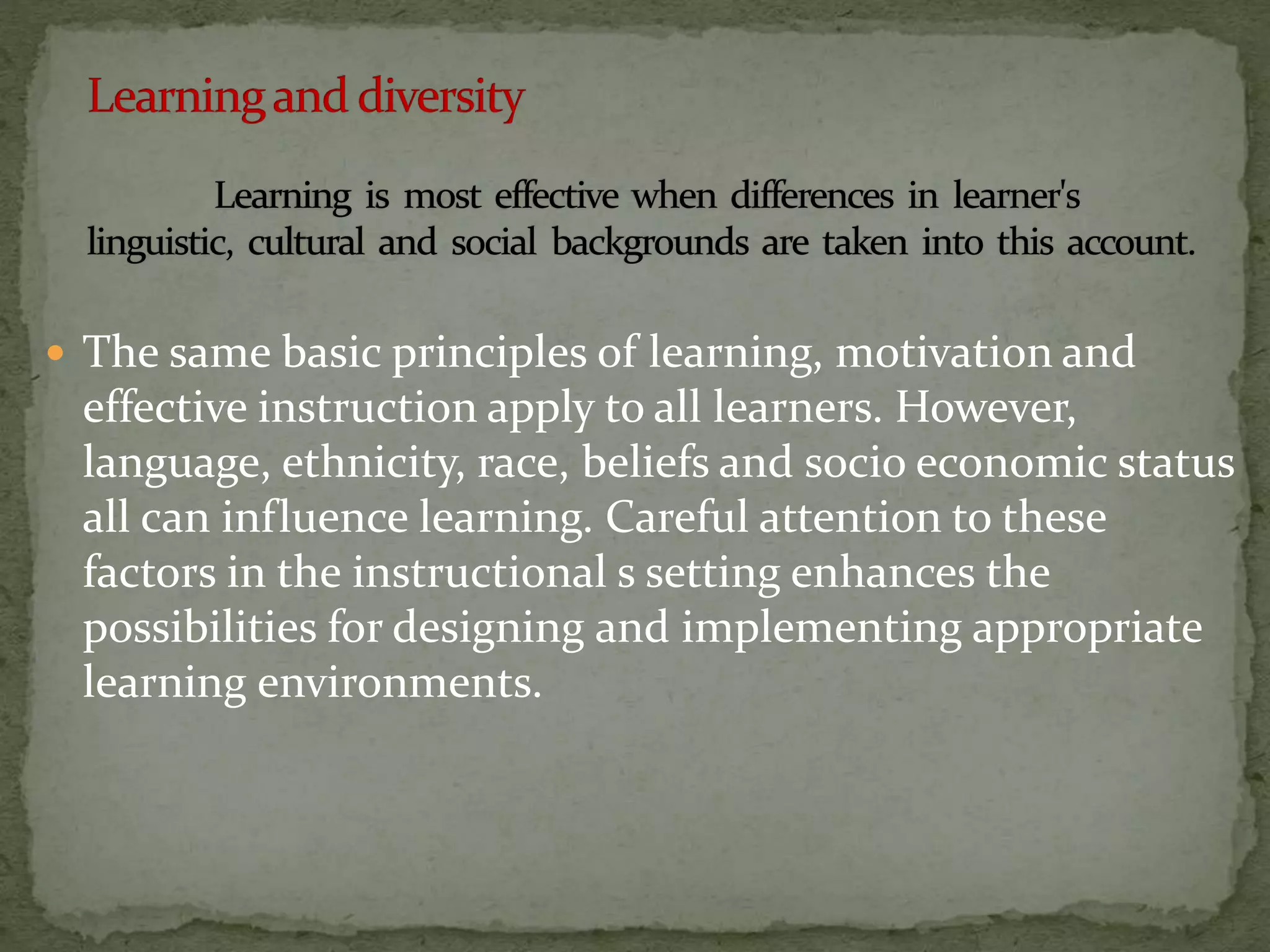 Developmental and Social Factors.pptx | Education