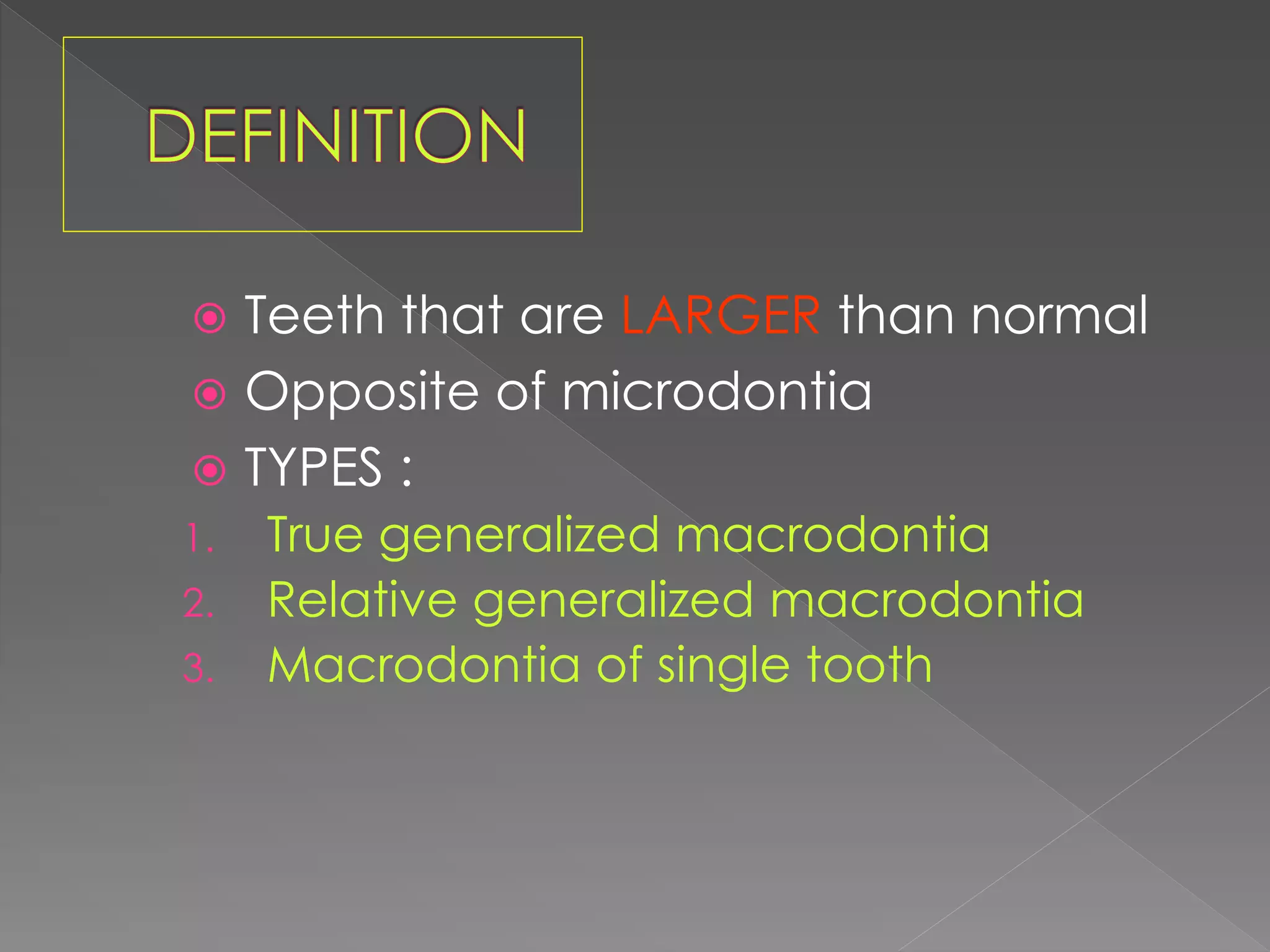 Developmental anomalies of teeth - by variyta | PPTX
