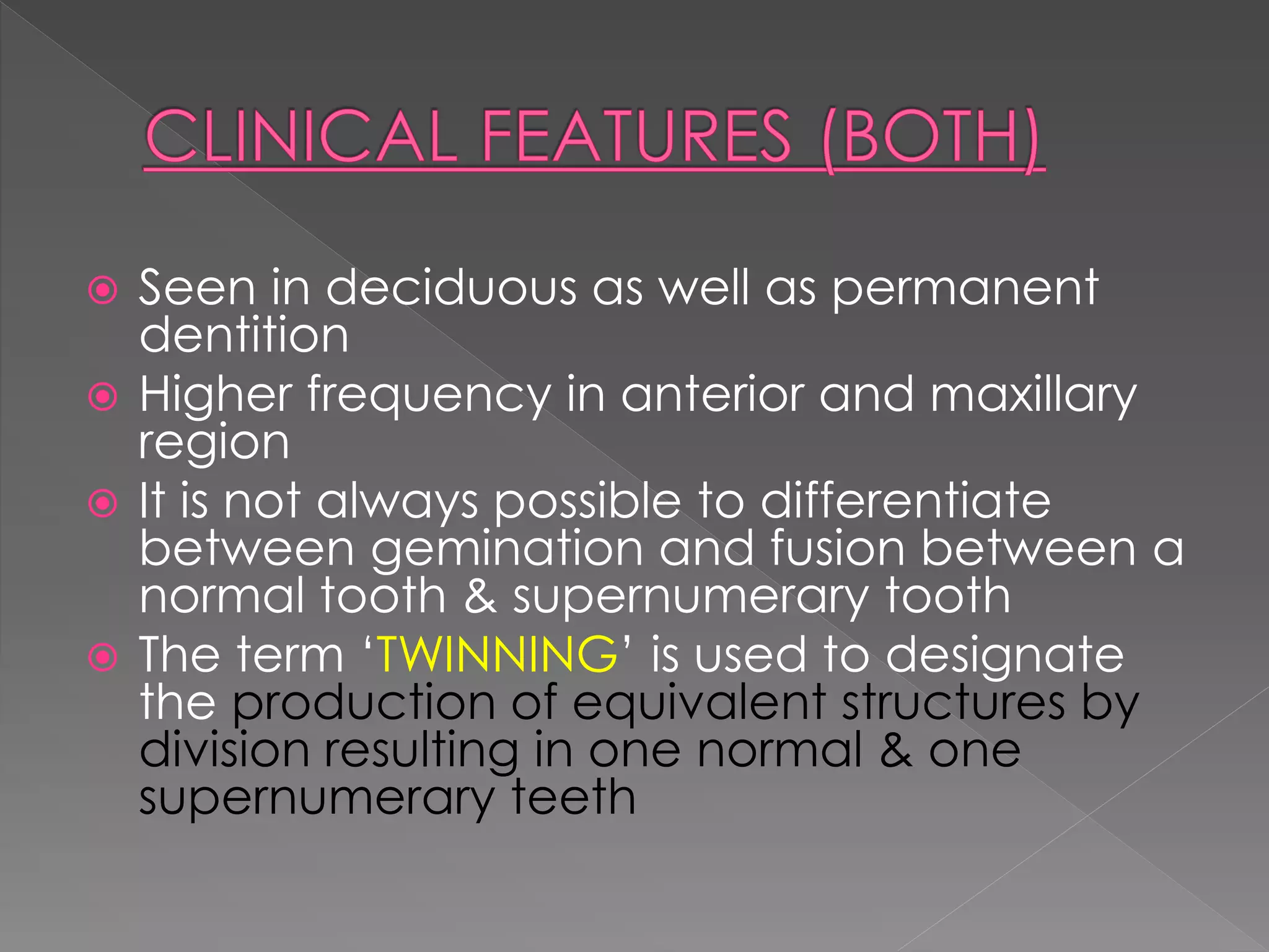 Developmental anomalies of teeth - by variyta | PPTX