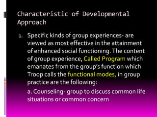 Developmental approach | PPTX