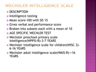 Developmental assessment and screening | PPTX
