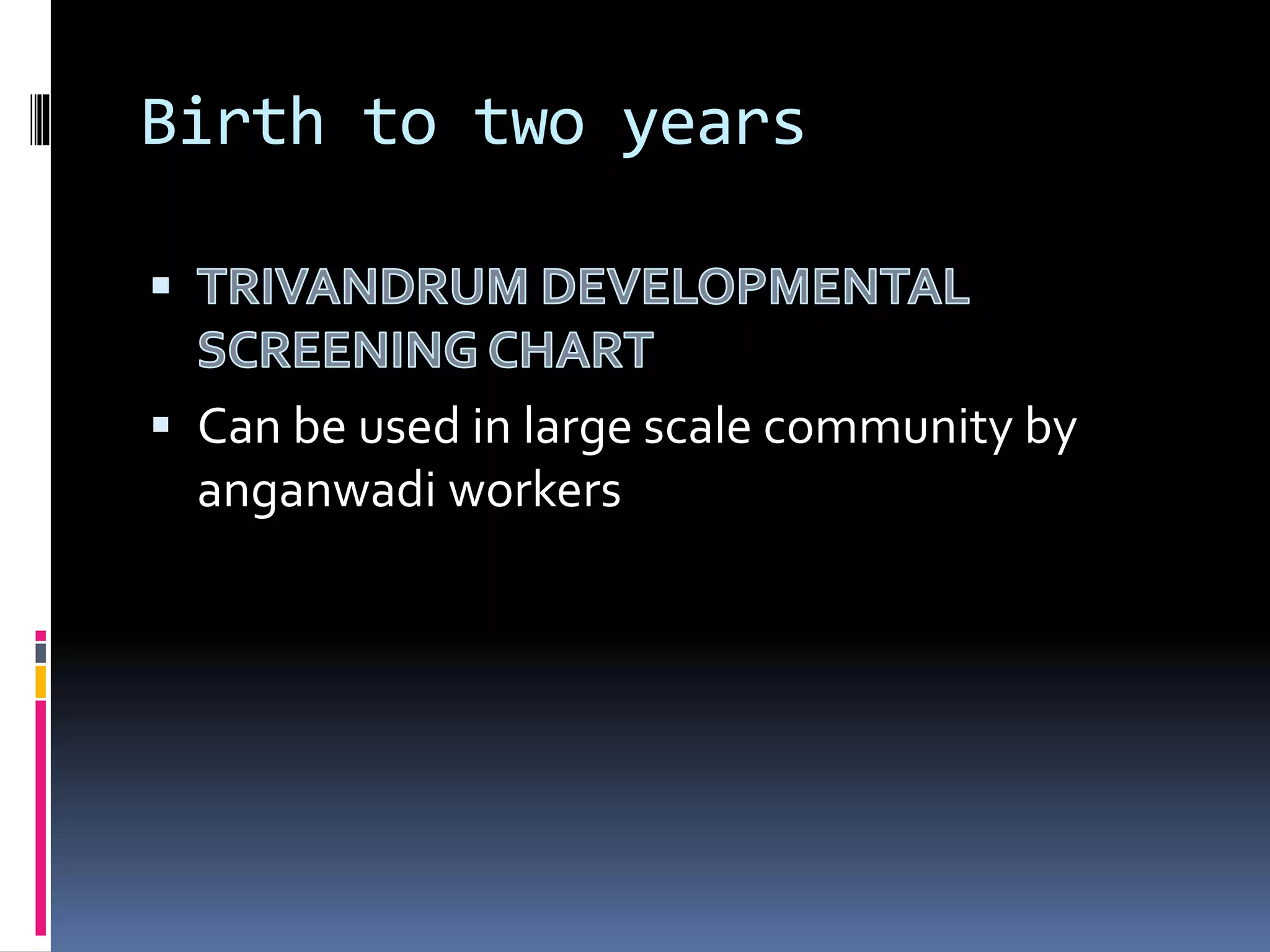 Developmental assessment and screening | PPTX | Brain and Nervous ...
