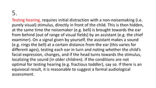 Developmental assessment of child 1 5 year | PPTX | Parenting Babies ...