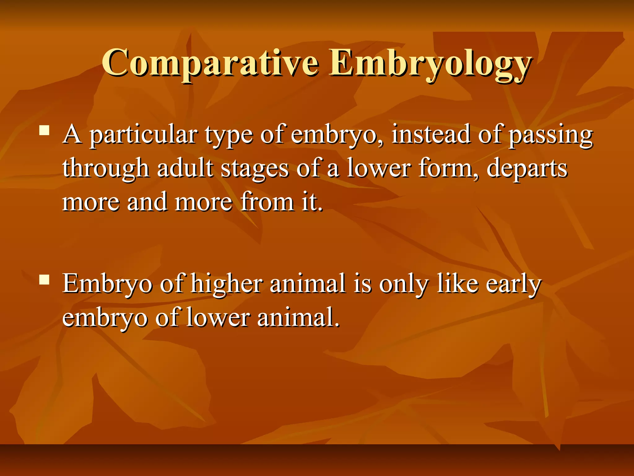 Developmental biology | PPT
