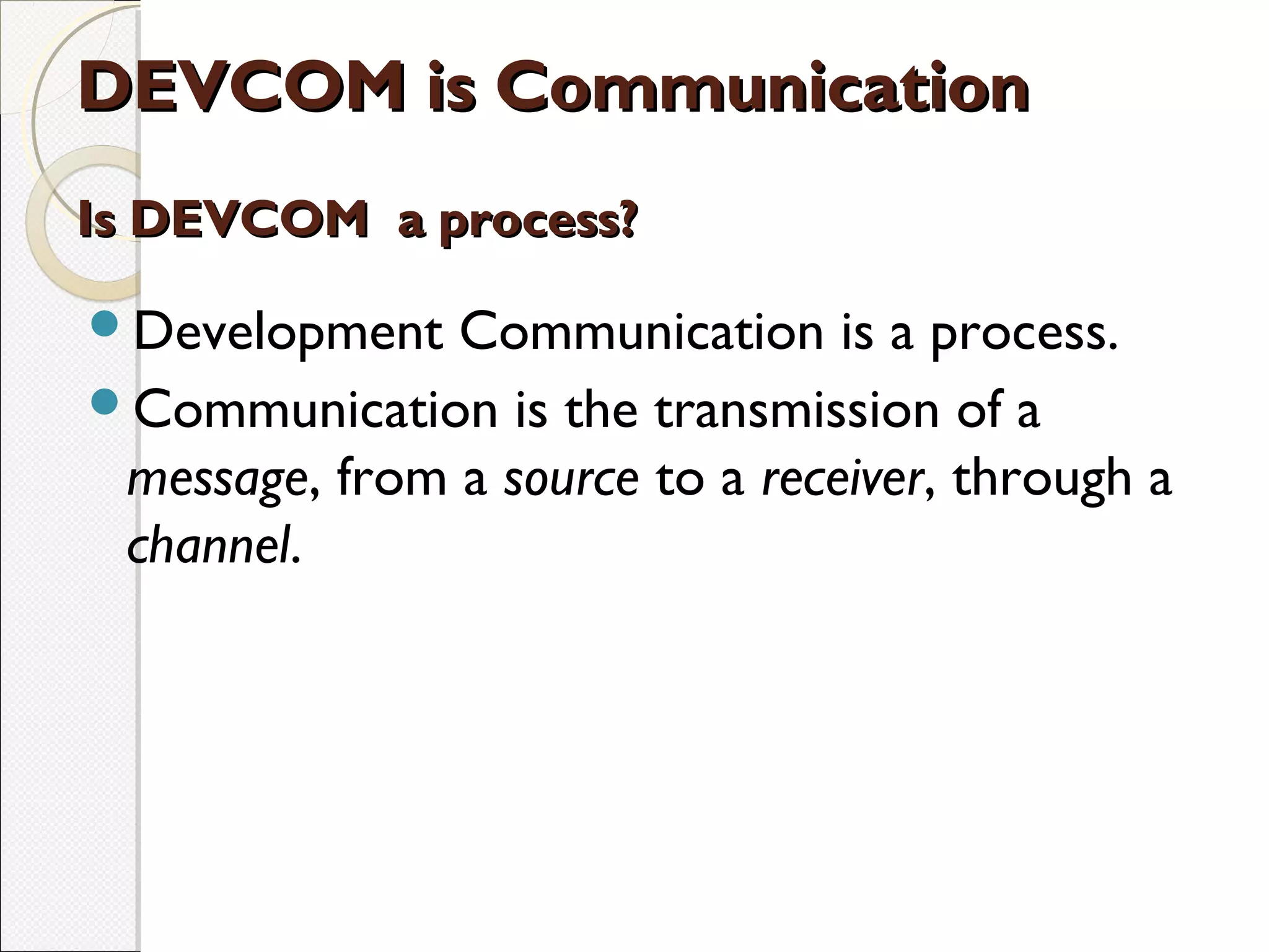 DEVCOM | PPT