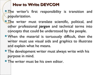 DEVCOM | PPT