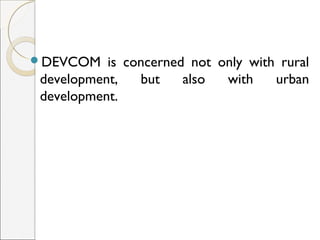 DEVCOM | PPT