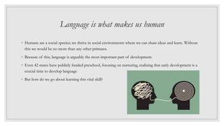 Language Development in Early childhood by Emma Jefferies and Jeb ...