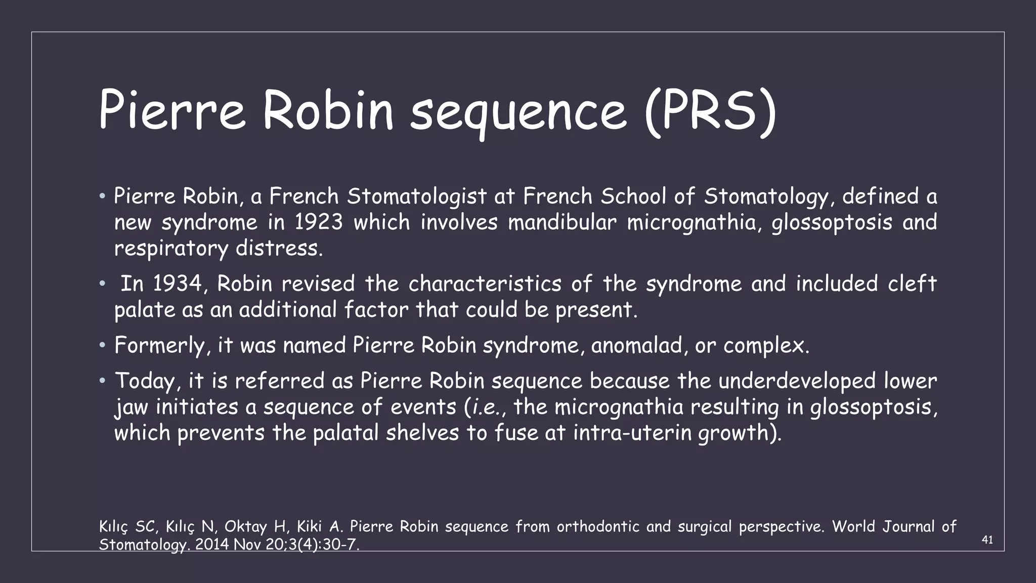 Developmental Defects Of Orofacial Structures | PPTX