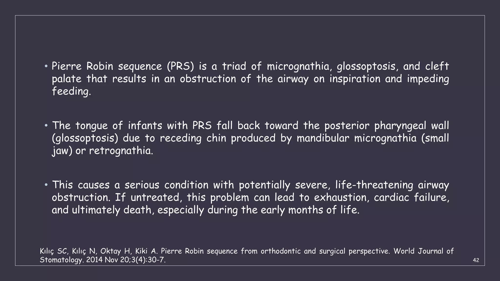Developmental Defects Of Orofacial Structures | PPTX