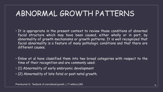 Developmental Defects Of Orofacial Structures | PPTX