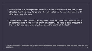 Developmental Defects Of Orofacial Structures | PPTX