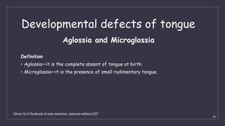 Developmental Defects Of Orofacial Structures | PPTX
