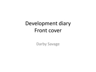 Developmental diary | PPTX