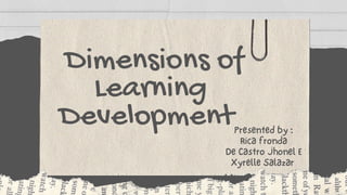 Developmental Dimensions of Learning.pdf