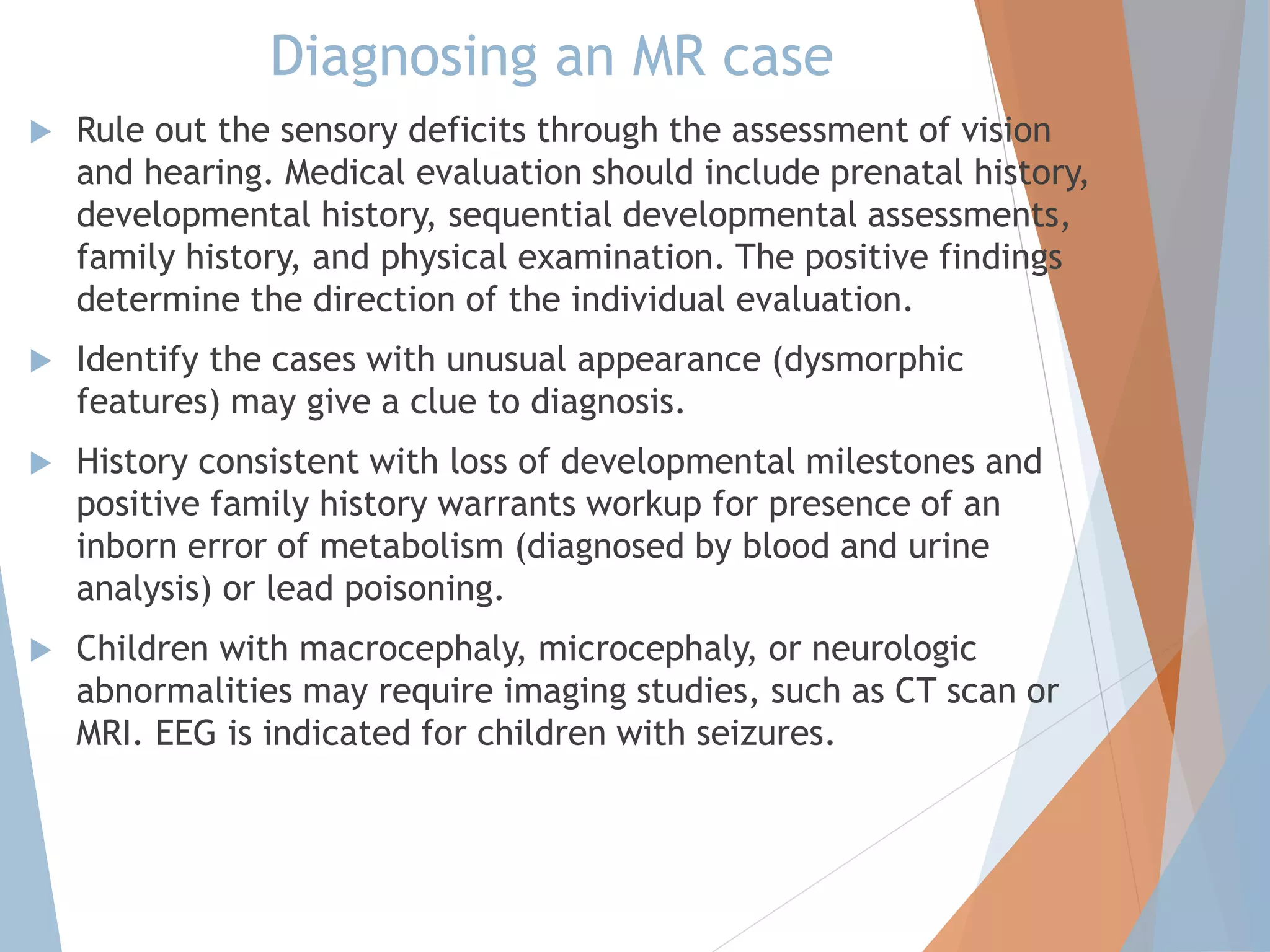 Cognitive developemental delay | PPTX