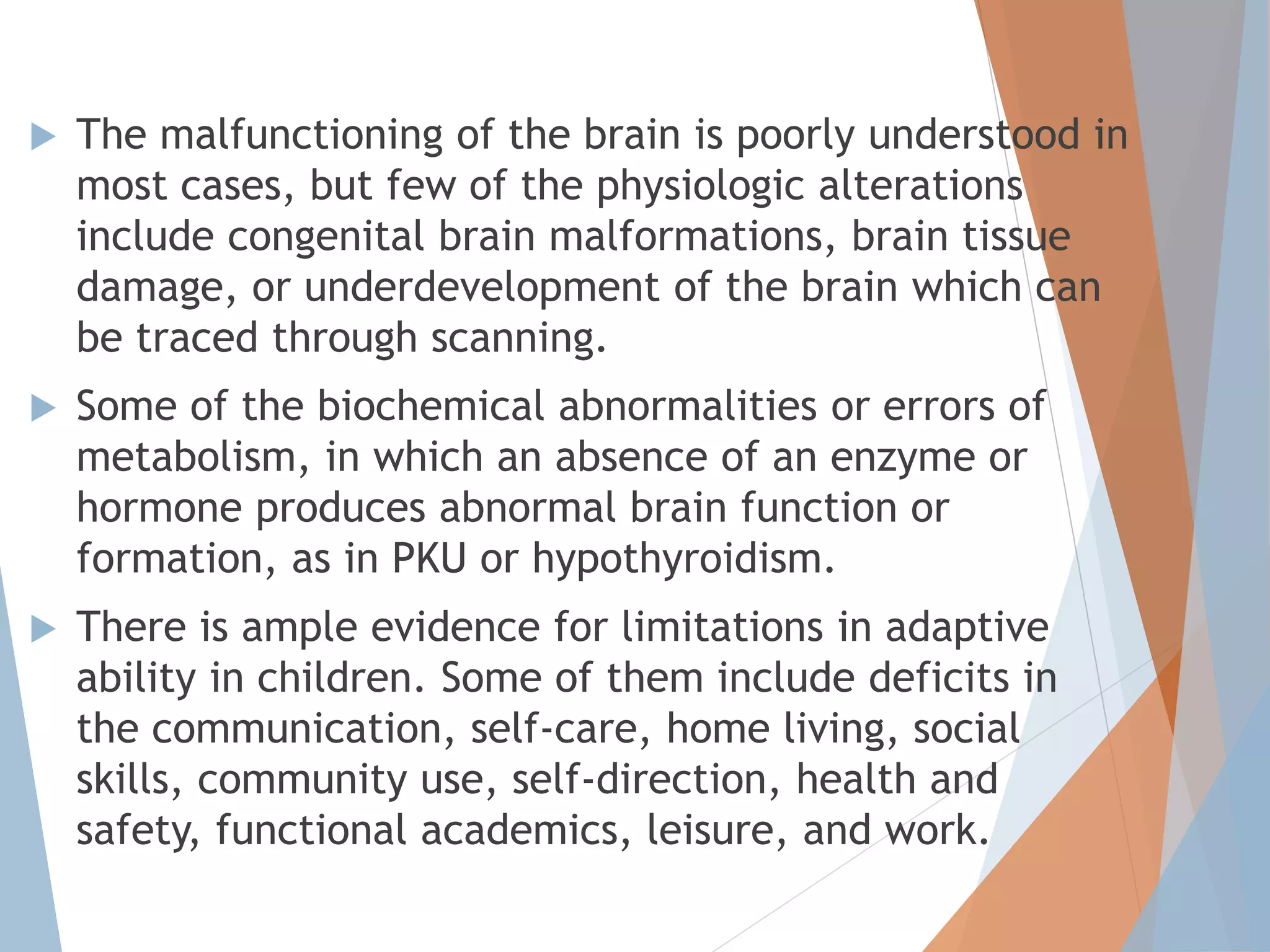 Cognitive developemental delay | PPTX