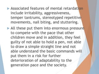 Cognitive developemental delay | PPTX
