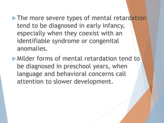 Cognitive developemental delay | PPTX