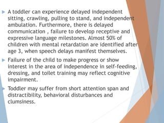 Cognitive developemental delay | PPTX