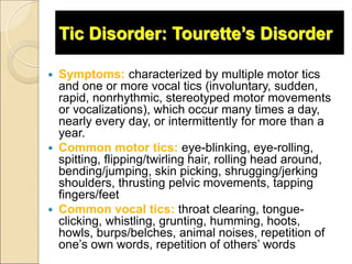 developmental disorders- early childhood | PPT