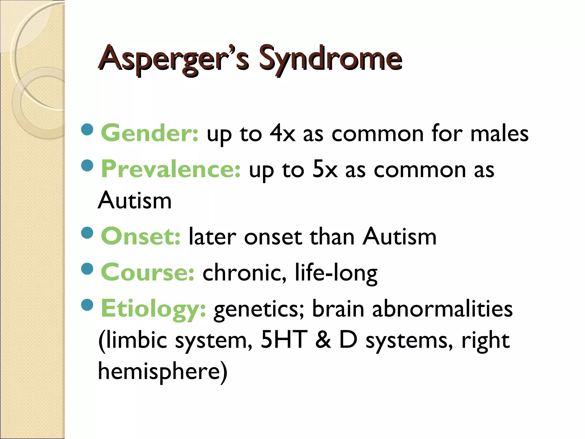 Childhood disorders | PPT