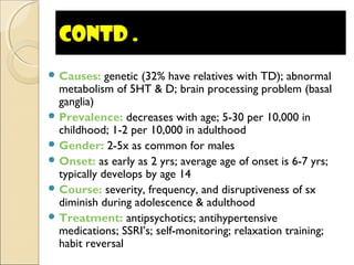 Childhood disorders | PPT