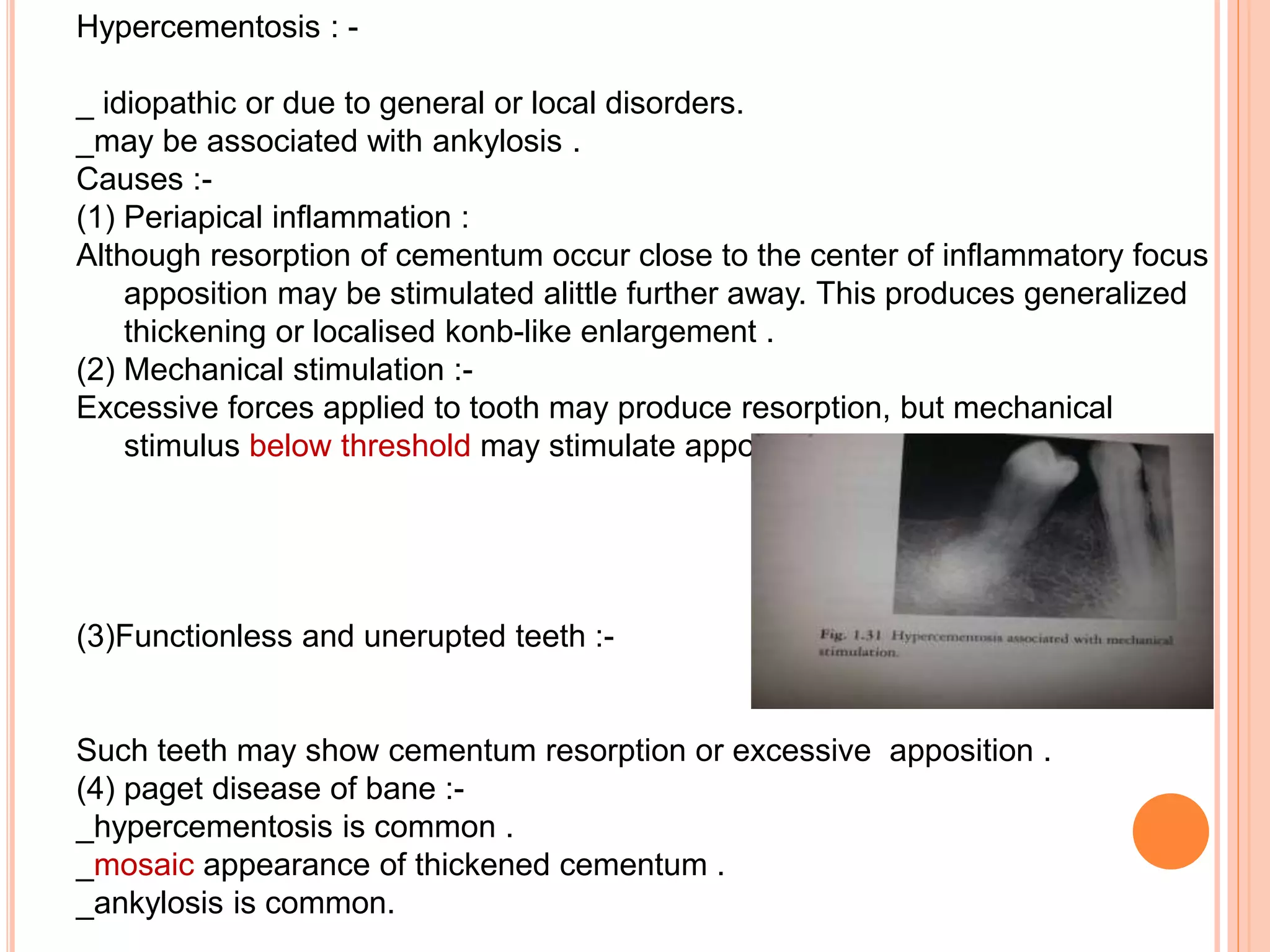 Oral Pathology - Developmental disorders of teeth and craniofacial ...