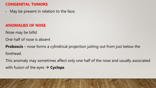 Developmental Disturbances of The Face | PPTX