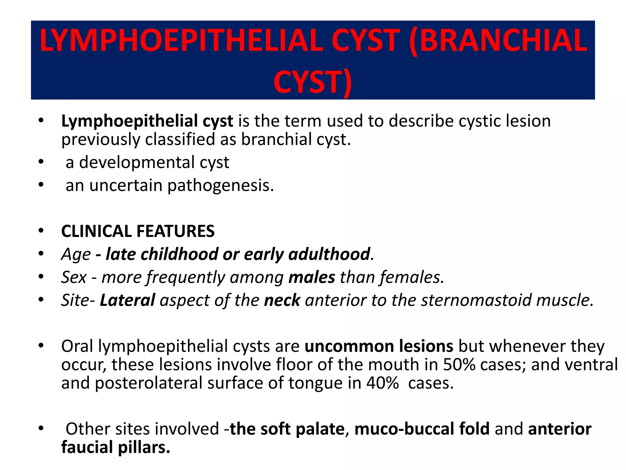 Developmental disturbance of Oral Lymphoid tissue | PPTX