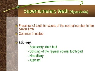 Developmental Disturbances.ppt