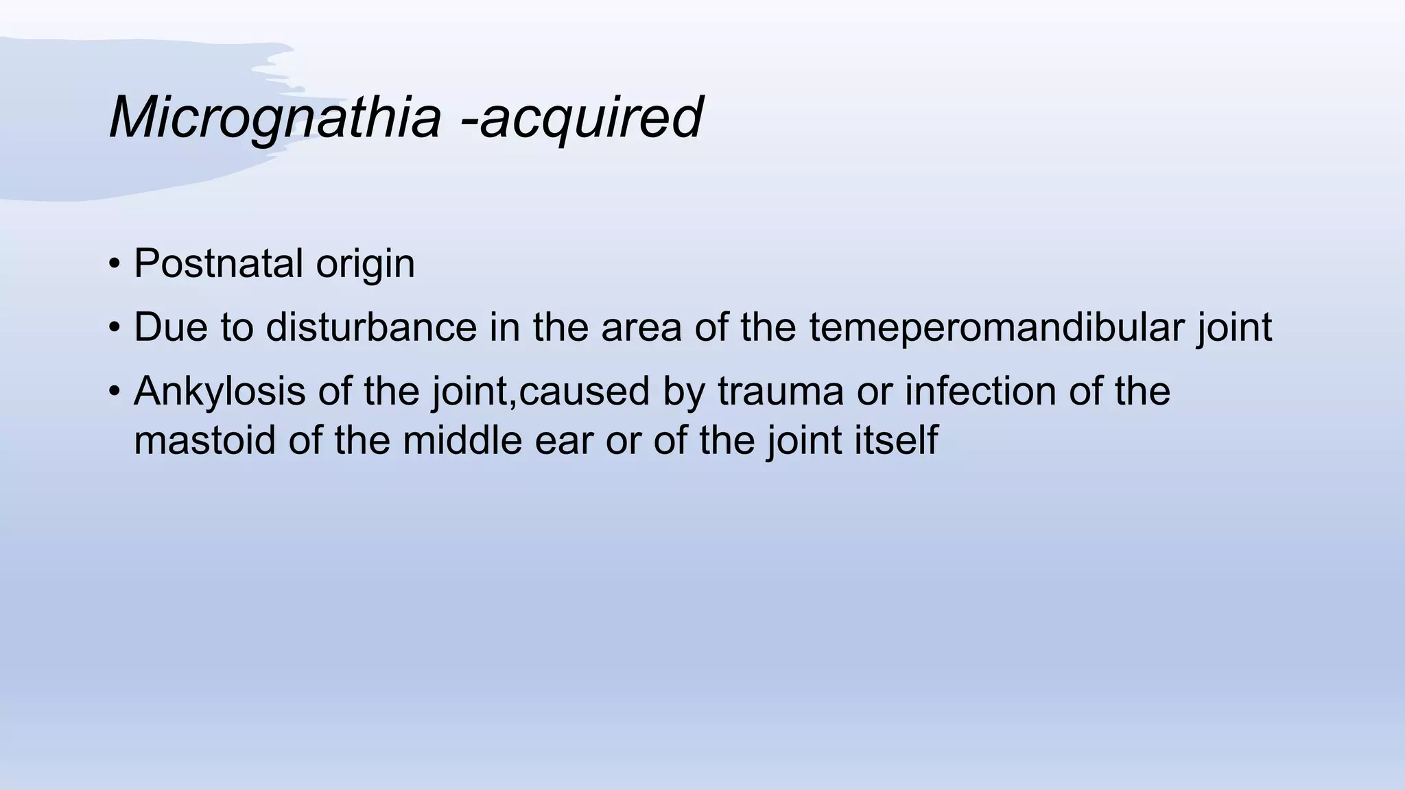 Developmental disturbances of oral and paraoral structures | PPTX