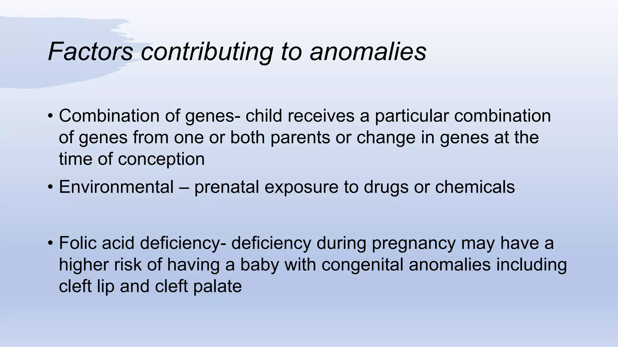 Developmental disturbances of oral and paraoral structures | PPTX