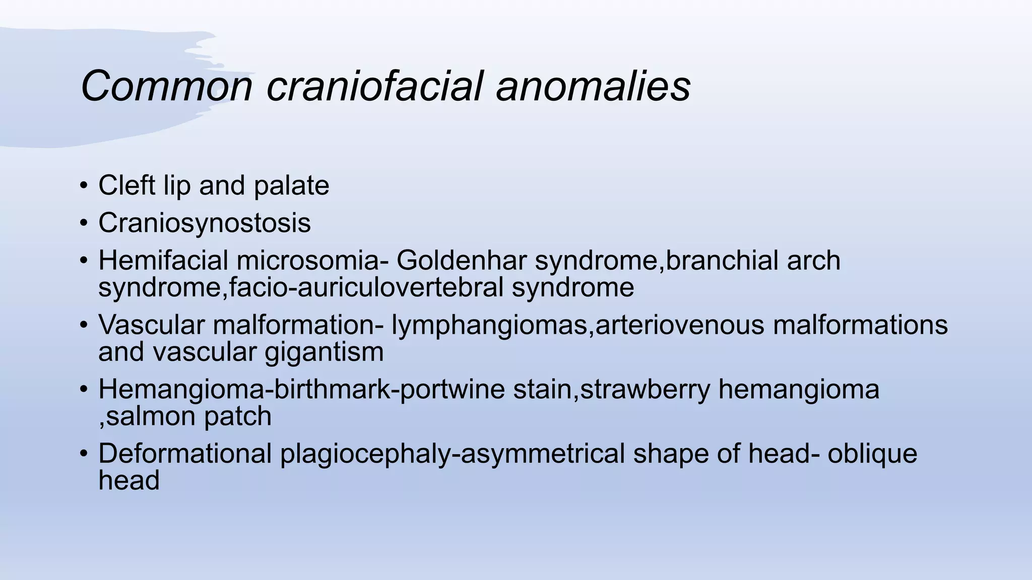 Developmental disturbances of oral and paraoral structures | PPTX