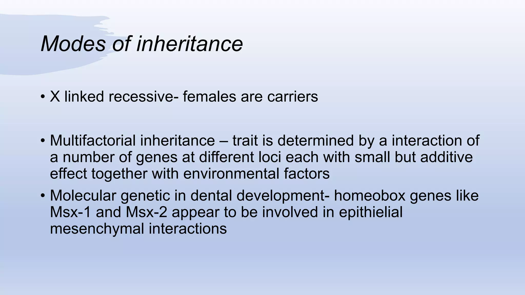Developmental disturbances of oral and paraoral structures | PPTX