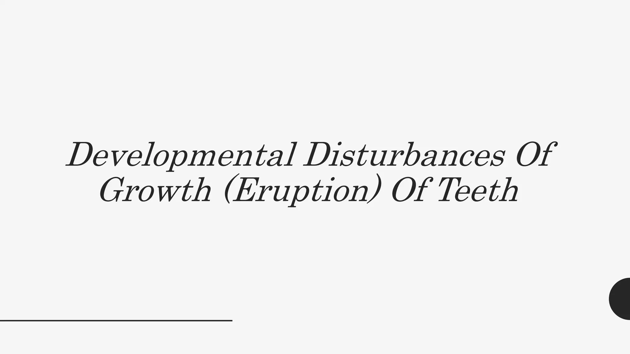 Developmental disturbances of teeth | PPTX