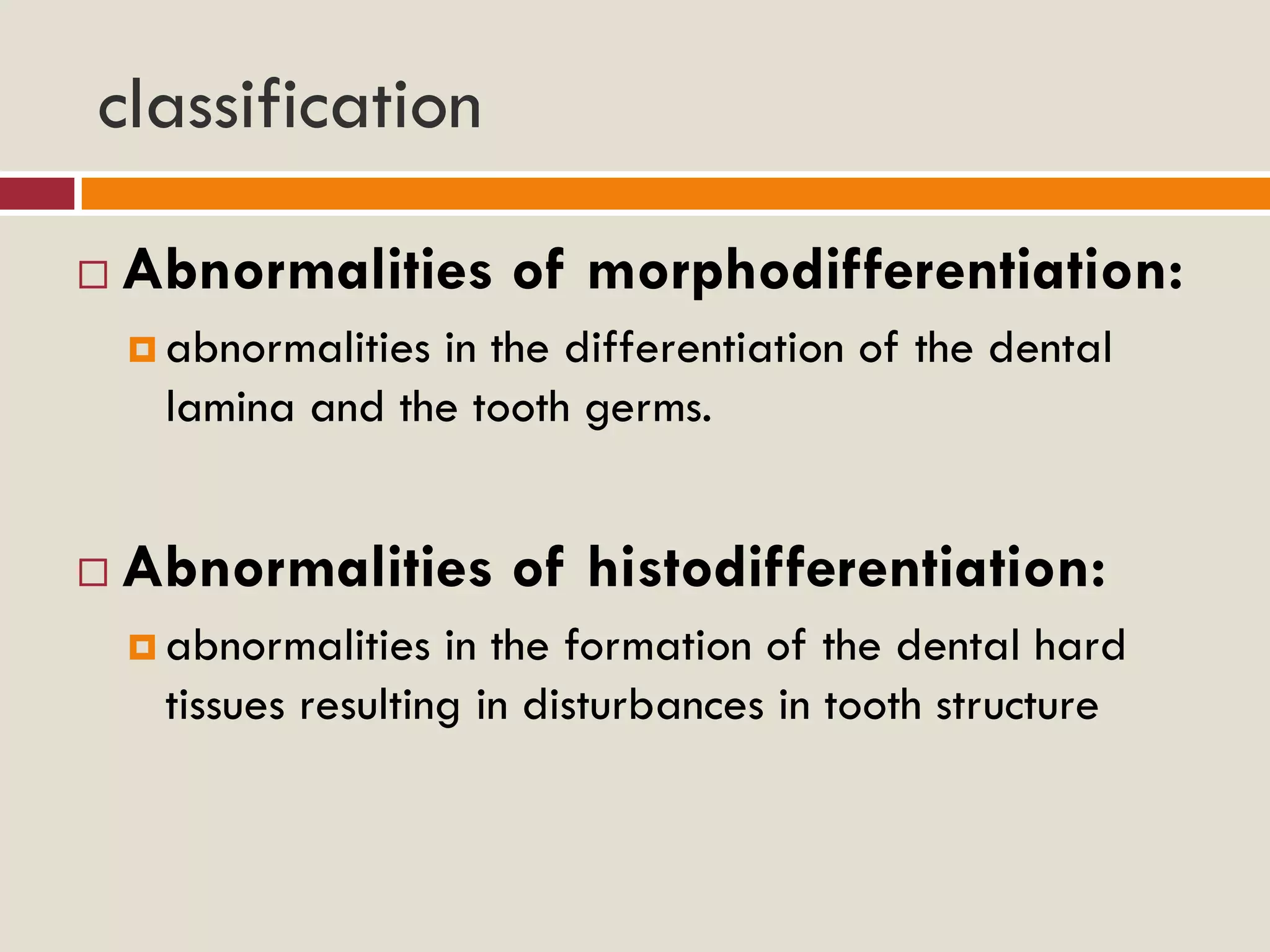 Developmental disturbances of tooth morphology | PDF