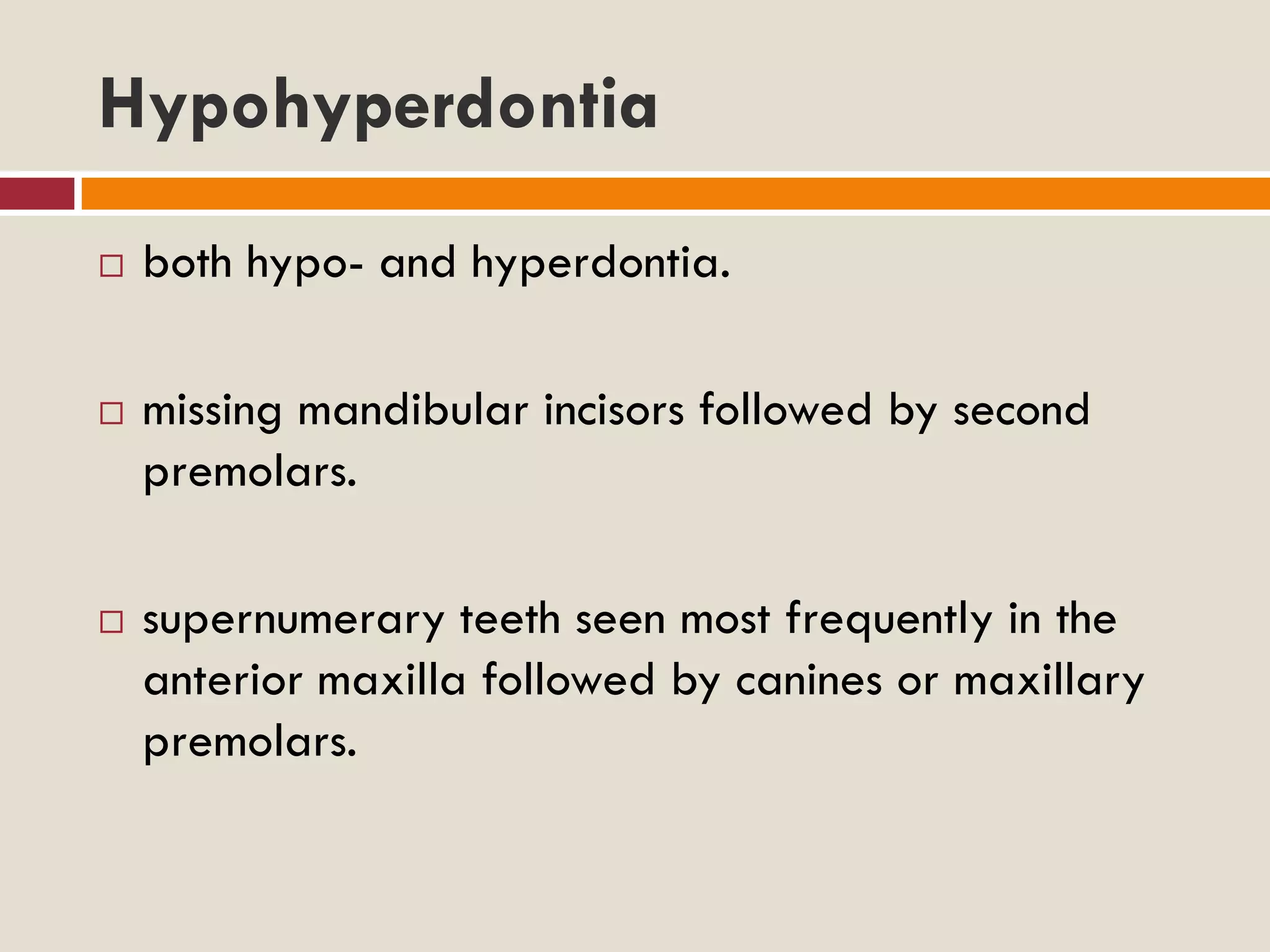 Developmental disturbances of tooth morphology | PDF