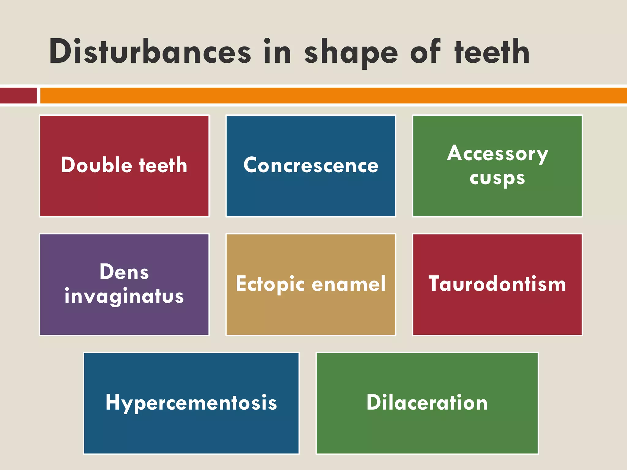 Developmental disturbances of tooth morphology | PDF