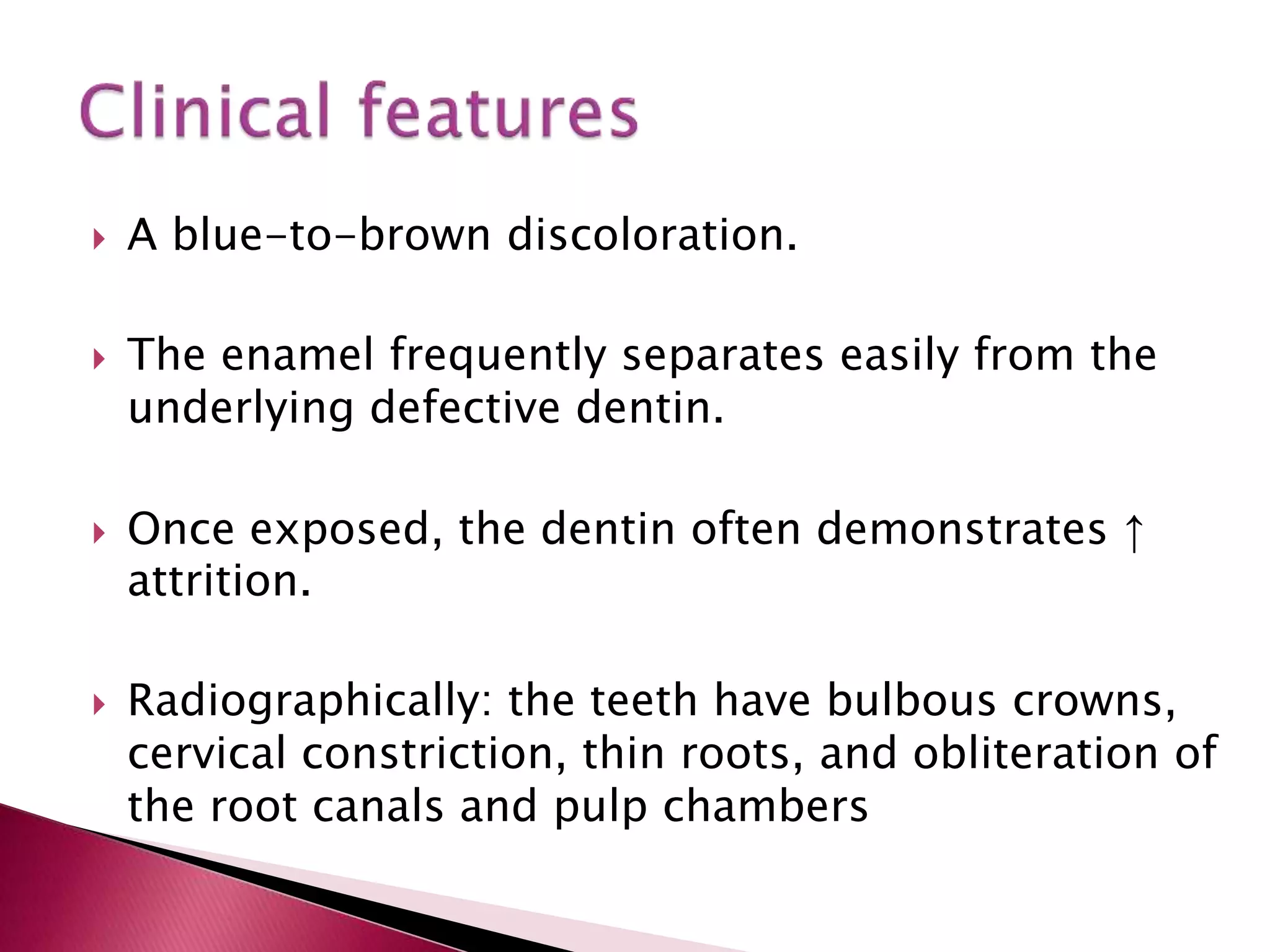 Developmental disturbances of tooth structure | PDF