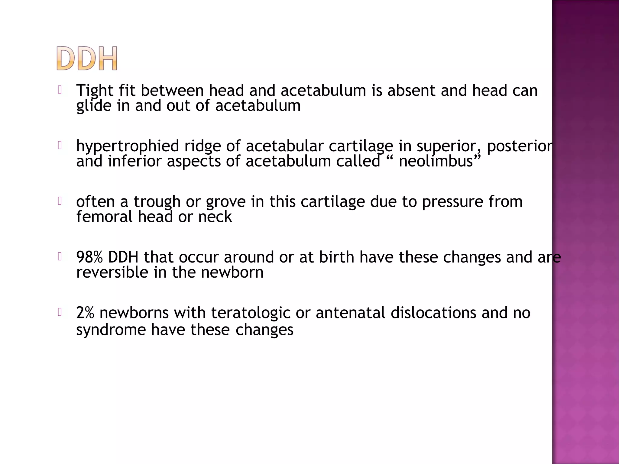 Developmental dysplasiahip | PPT