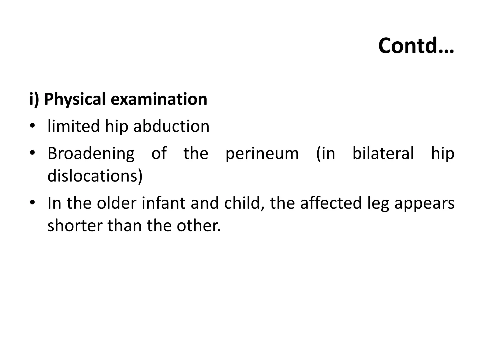 Developmental dysplasia hip | PPTX